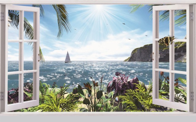 A Sunny Day View Brings Freshness To Your Interiors - Beautiful View ...
