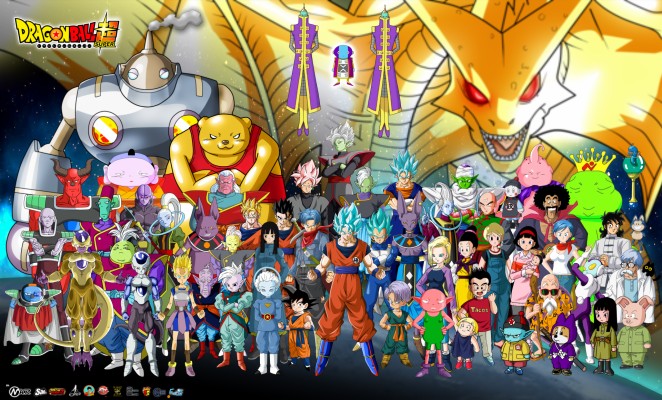 Dragon Ball Z Wallpaper All Characters - 5100x3300 Wallpaper - teahub.io