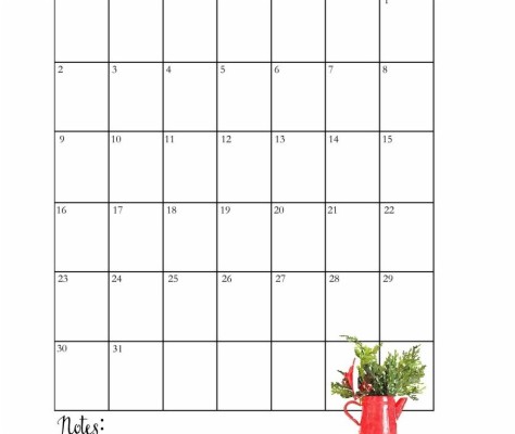Floral December 2019 Template - December 2019 Calendar Printable Free ...