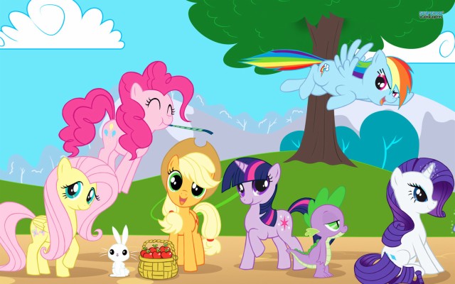 Cartoons Wallpaper My Little Pony - My Little Pony Wallpaper Hd ...