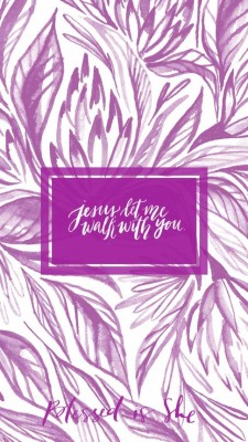 Violet Bible Verses - 640x1136 Wallpaper - teahub.io
