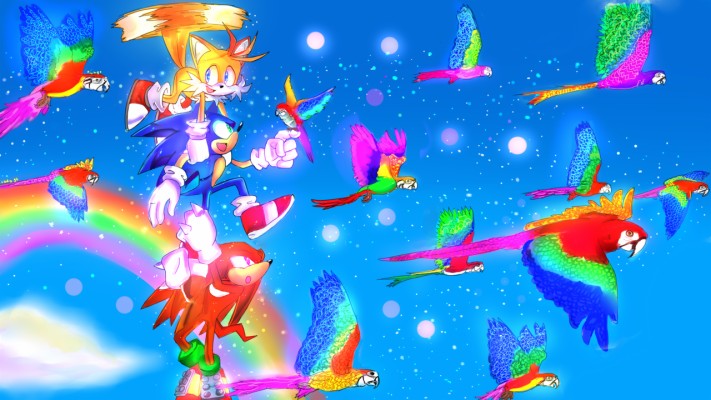 Sonic Heroes - Sonic The Hedgehog Sky - 1280x720 Wallpaper - teahub.io