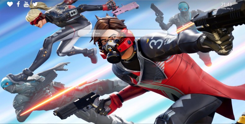 Fortnite Logging In Screen - 1920x1080 Wallpaper - teahub.io
