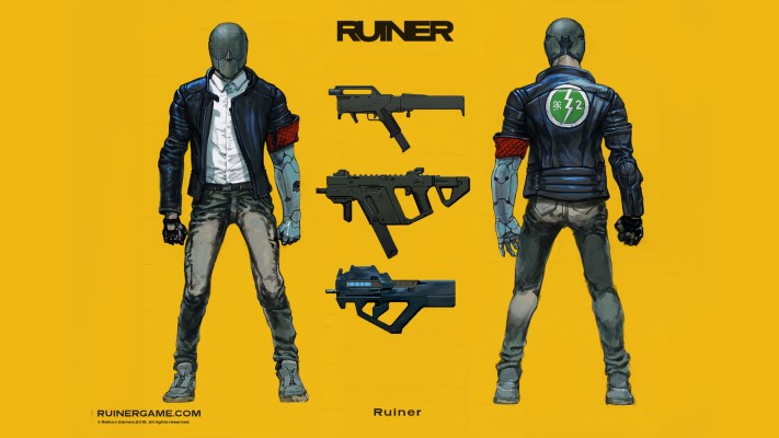 Ruiner Game Protagonist - 1920x1080 Wallpaper - teahub.io