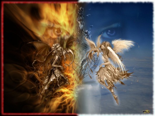 Angel & Devil Photoshoot - 1920x1200 Wallpaper - teahub.io