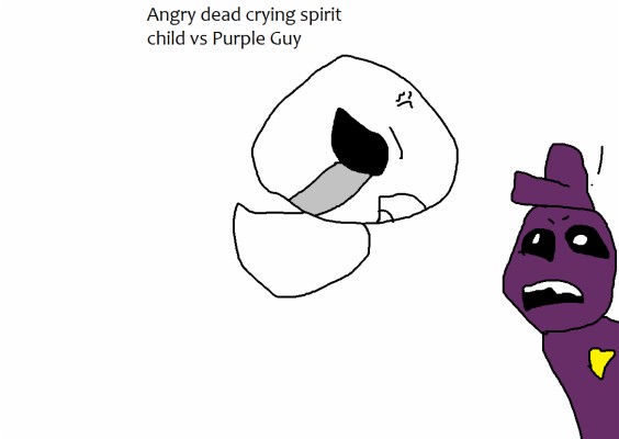 Crying Child Spirit Vs Purple Guy - Cartoon - 1168x828 Wallpaper ...