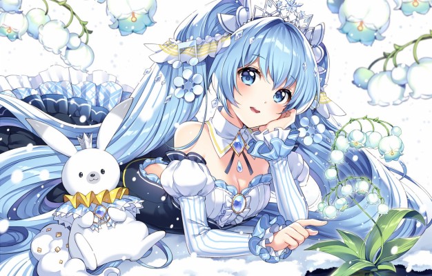 Snow Miku Wallpaper Hd - 2039x1274 Wallpaper - teahub.io