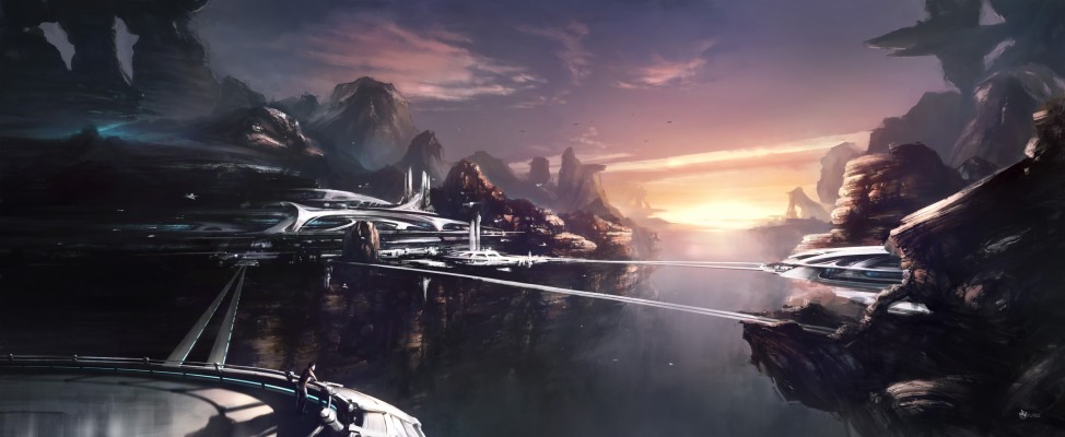 Photo Wallpaper Background, Monitor, Art, Render, Screen, - Sci Fi ...