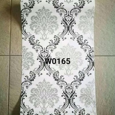 Wallpaper Dinding Batik Hitam Silver Lux 332 - Doodle - 1920x1280 ...