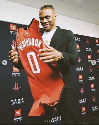 Russell Westbrook Rockets Press Conference - 956x1198 Wallpaper - teahub.io