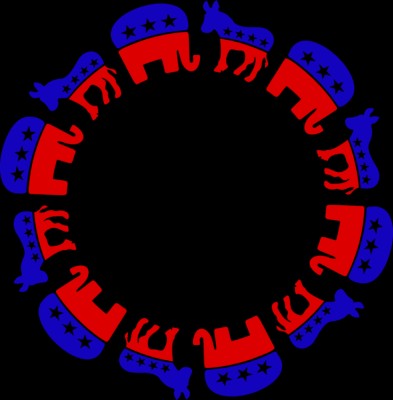 Circle,politics,desktop Wallpaper - Democrat Donkey - 737x749 Wallpaper ...