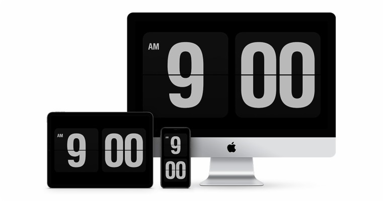 Fliqlo - Mac Screensaver Clock - 1280x800 Wallpaper - teahub.io