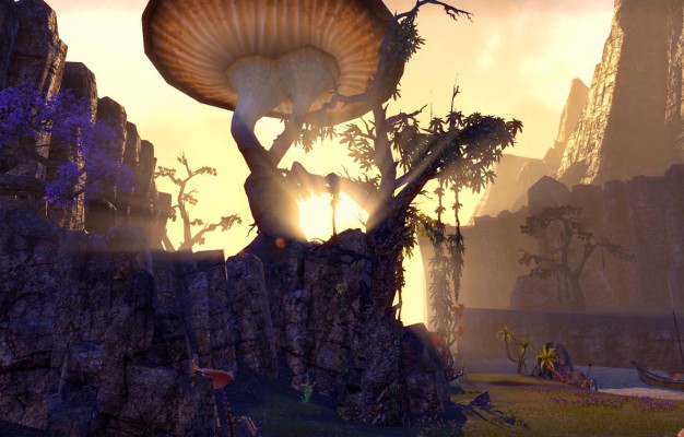 Photo Wallpaper The Sun, Landscape, The Elder Scrolls, - Eso Landscape ...