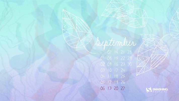 Pink September Calendar Desktop - 2560x1440 Wallpaper - teahub.io