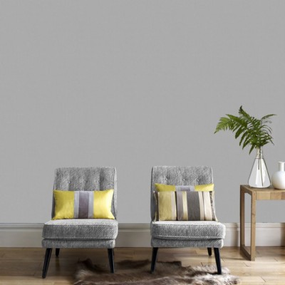 Grey Wallpaper Feature Wall - Modern Grey Feature Wall Living Room ...