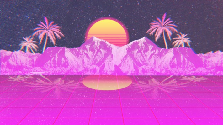 Vaporwave Wallpapers-tv - Pink Vaporwave Background - 1920x1080 ...