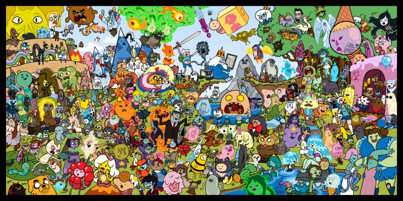 Adventure Time Every Character - 1920x958 Wallpaper - teahub.io