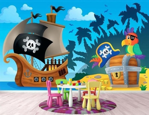 Pirate Wallpaper For Kids - 1000x1000 Wallpaper - teahub.io