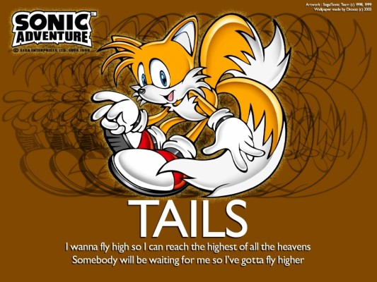 Tails - Sonic Tails Playing A Music Instrument - 1024x768 Wallpaper ...