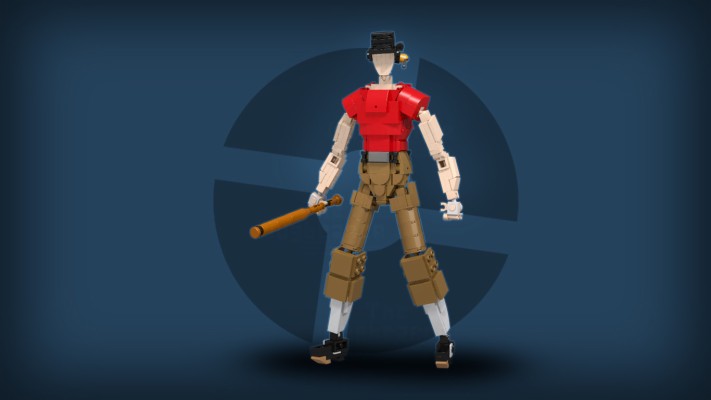 Lego Team Fortress 2 Scout - 1366x768 Wallpaper - teahub.io