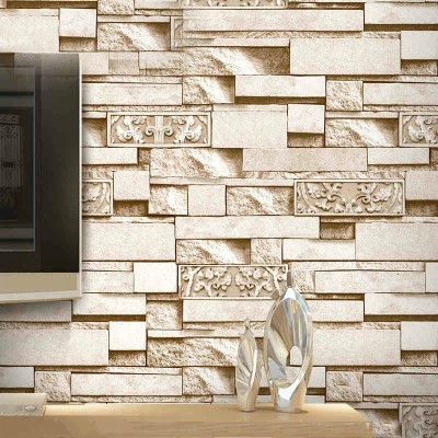 Beige Brick Wallpaper 3d - 800x800 Wallpaper - teahub.io