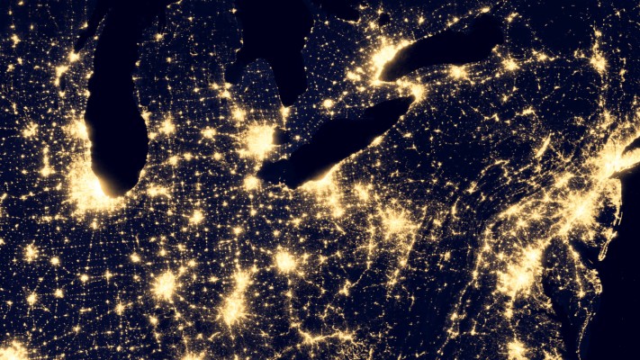 Light Pollution In France - 1920x1080 Wallpaper - teahub.io