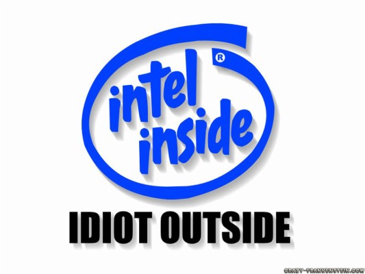Crazy Funny Picture On Wallpaper Hd 1024 X 768 Px - Funny Intel Inside ...