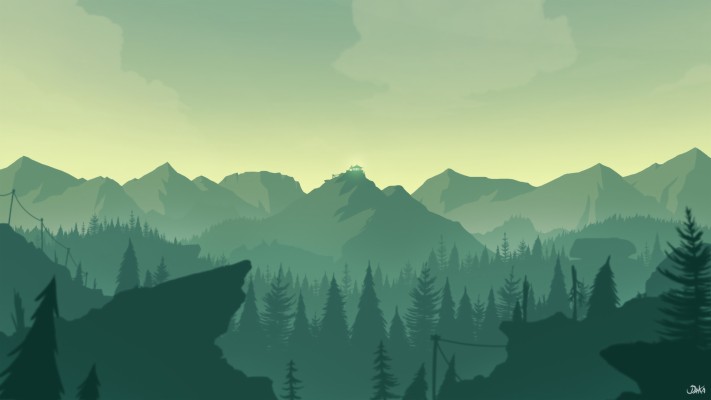 Blue Firewatch - 1920x1080 Wallpaper - teahub.io