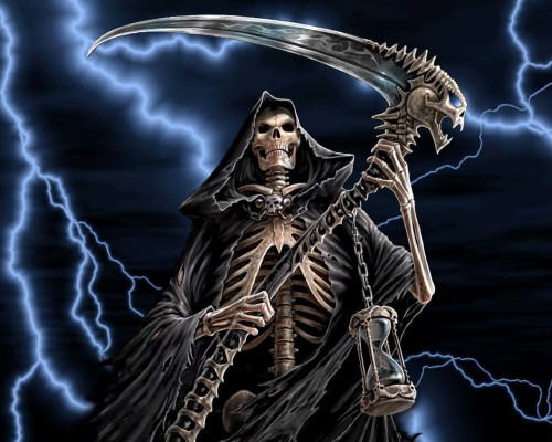Grim Reaper On Fire - 1280x1024 Wallpaper - teahub.io