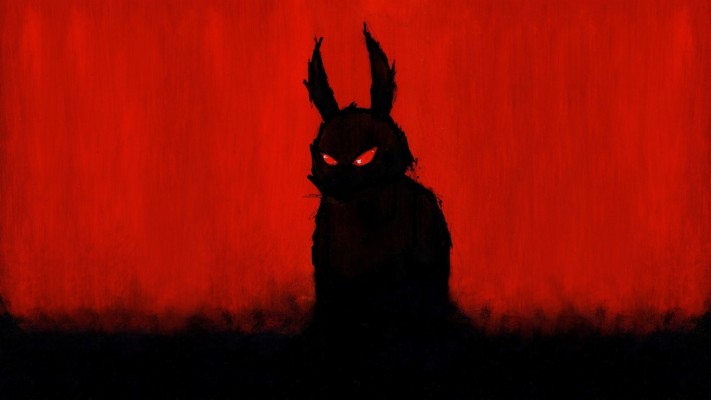 Dark, Scary, Creepy, Rabbit, Evil, Dark Theme - Red Rabbit - 1366x768 ...