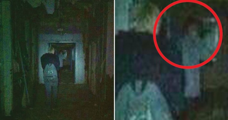 Real Ghost Pictures Robed Figure In The Forest Paranormal - Squirrel ...