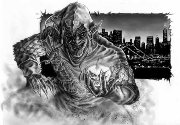 Goblin S Fan Art - Green Goblin Fan Art - 1040x727 Wallpaper - teahub.io