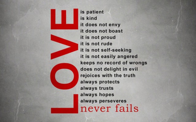 Wallpaper - Love Never Fails - 1440x900 Wallpaper - teahub.io