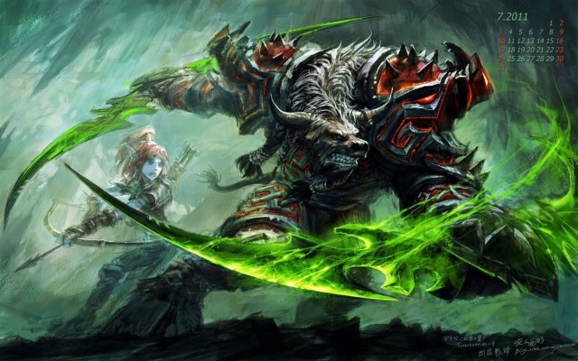 Wow Tauren Warrior Tank - 1440x900 Wallpaper - teahub.io