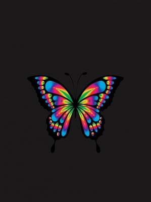 Butterfly, Design - My Favorite Subject Is Art - 650x867 Wallpaper ...