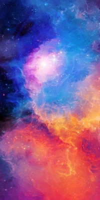 Colorful Galaxy Wallpaper Iphone 35 Iphone 6 Wallpapers - Abstract Hd ...