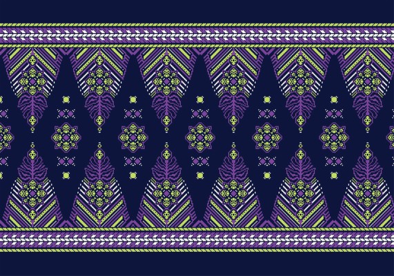 Border Songket Vector - 1400x980 Wallpaper - teahub.io