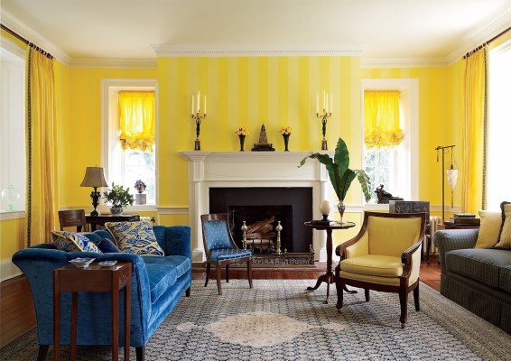 Yellow Wallpaper Room Ideas - 715x1072 Wallpaper - teahub.io