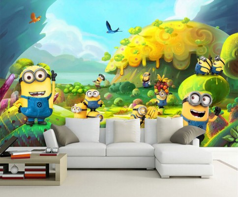 Mural Minions - 900x743 Wallpaper - teahub.io