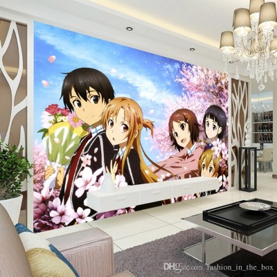 Anime Mural - 800x800 Wallpaper - teahub.io