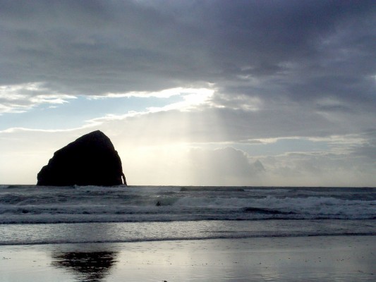 Picture - Haystack Rock Oregon - 1066x800 Wallpaper - teahub.io