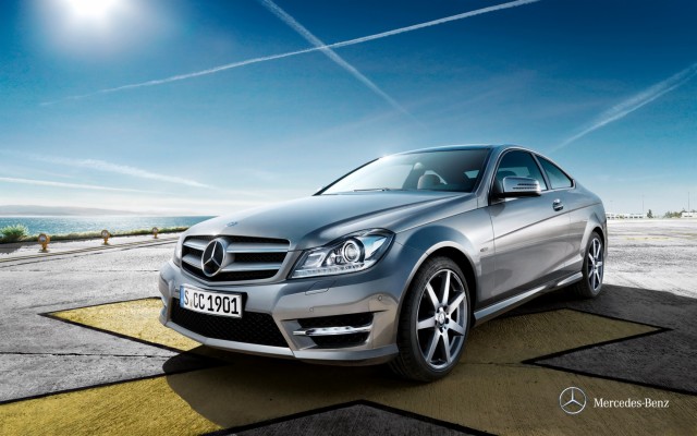 Mercedes Benz C Class Coupe Two Door Coupe Wallpaper - Mercedes Benz ...
