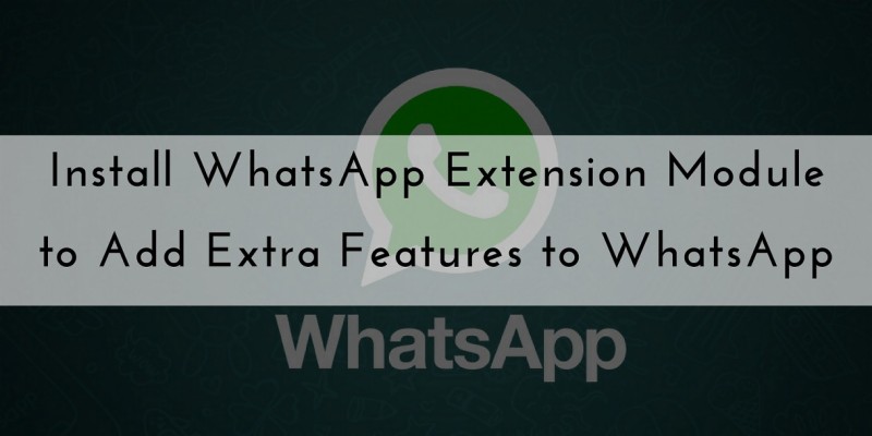 Install Whatsapp Extension Module To Add Extra Features - Whatsapp - 1219x609 Wallpaper - teahub.io