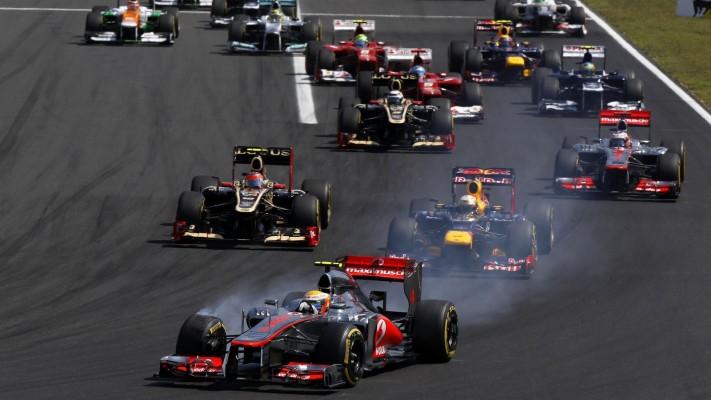 Start Of 2012 Hungarian F1 Gp - Formula 1 2012 Start - 1920x1080 ...