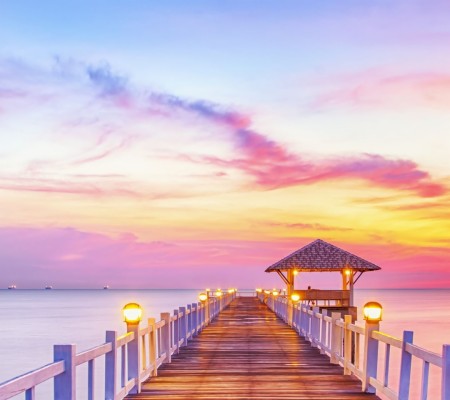 Sunset Di Laut Biru - ดวง อาทิตย์ ตก ใน ทะเล - 2560x1600 Wallpaper ...