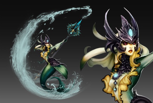 Nami Concept Art - Nami League Of Legends Concept Art - 1215x820 ...