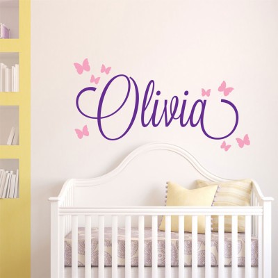 Baby Girl Name Wall Stickers - 800x800 Wallpaper - teahub.io