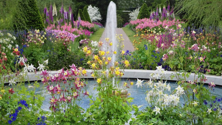 43 Cute Garden Of Flowers Wallpaper On A Budget - Flower Garden Image ...