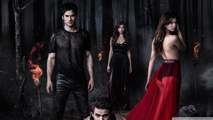 Vampire Diaries Cast Season 9 - 2048x1152 Wallpaper - teahub.io