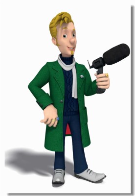 Custom Canvas Wall Mural Fireman Sam Poster Fireman - Fireman Sam Alien ...